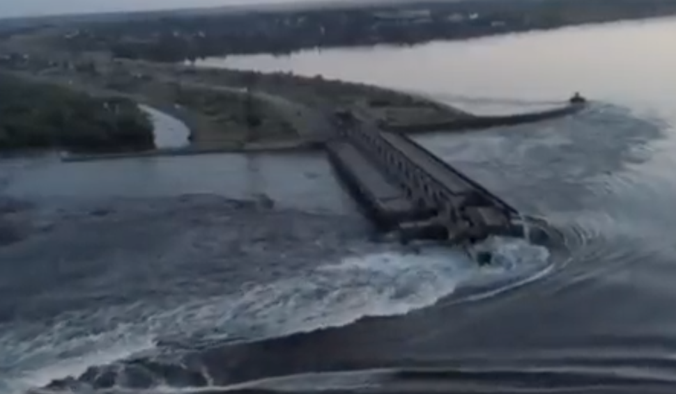 Ukraine dam blast unleashes major disaster with nuclear ramifications