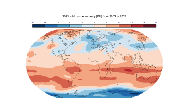 Earth's ozone layer 'on track to long-term recovery'