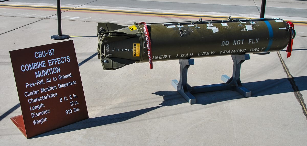 Groups oppose U.S. equipping Ukraine with cluster munitions